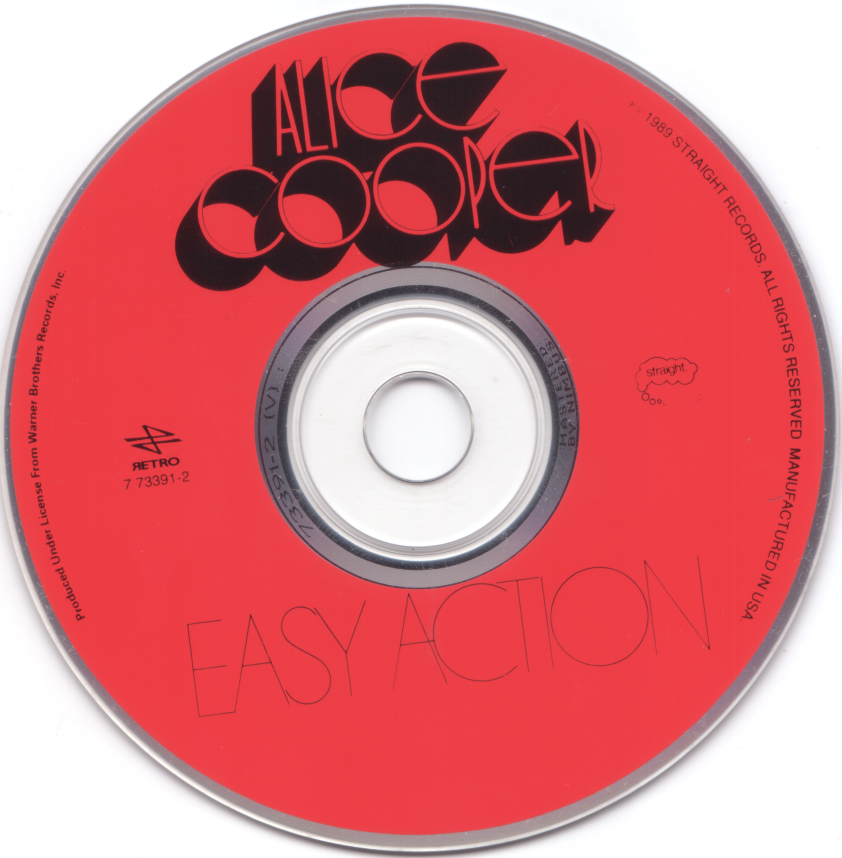 Alice Cooper Easy Action : CD US | CD Covers | Cover Century | Over 1. ...